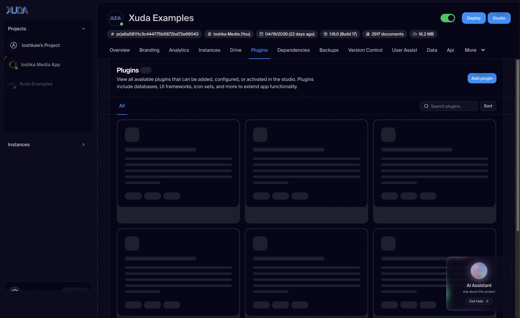 Project Plugins